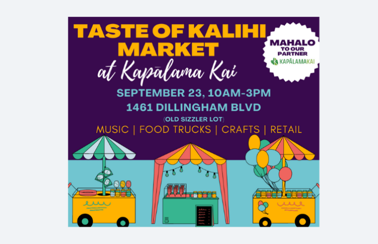 Taste of Kalihi Market at Kapālama Kai | Kapālama Kai